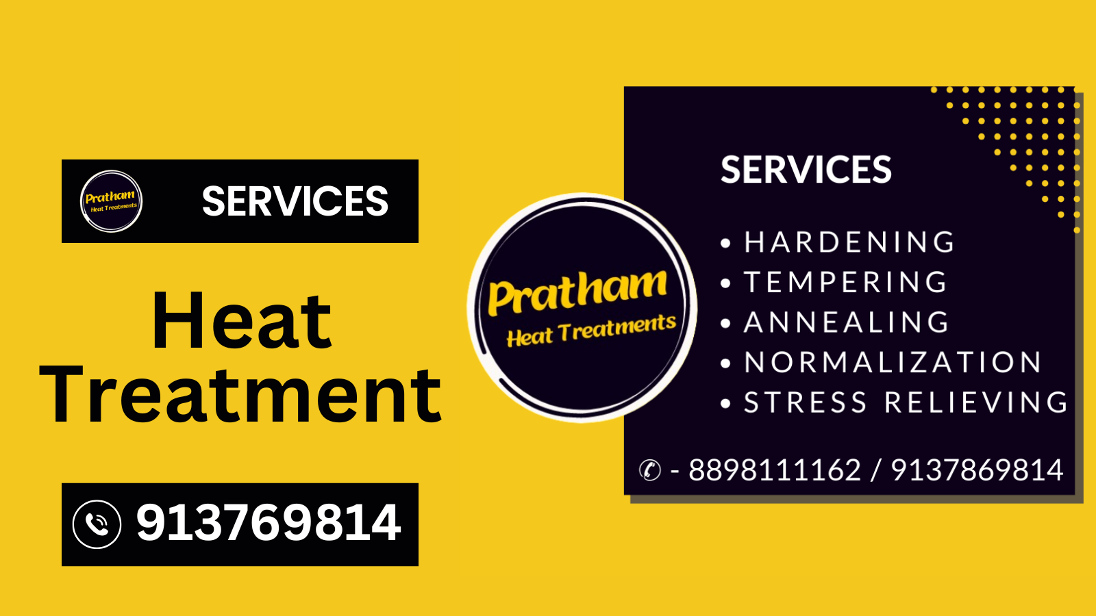 Services - Pratham Heat Treatment - Heat Treatment Company in Mumbai.